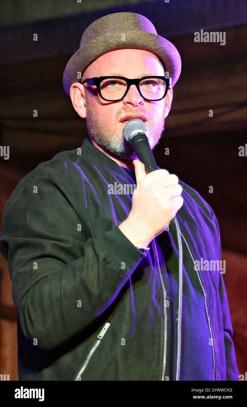 Dan Nightingale at Comedy Night at Herbert's Yard, Longbridge ...