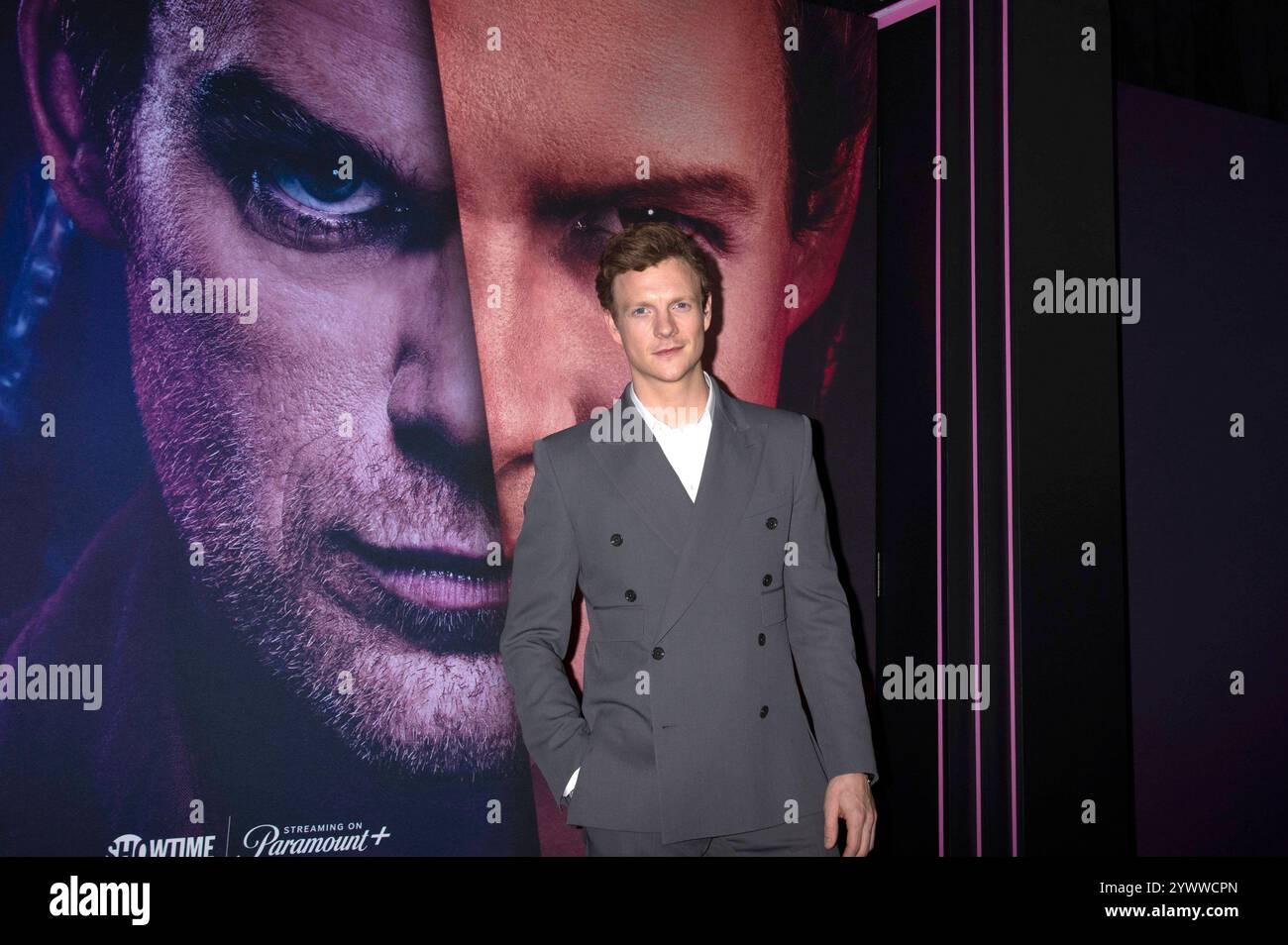 Patrick Gibson bei der Premiere der Showtime / Paramount Serie Dexter ...