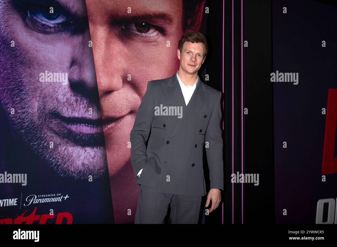 Patrick Gibson bei der Premiere der Showtime / Paramount Serie Dexter ...