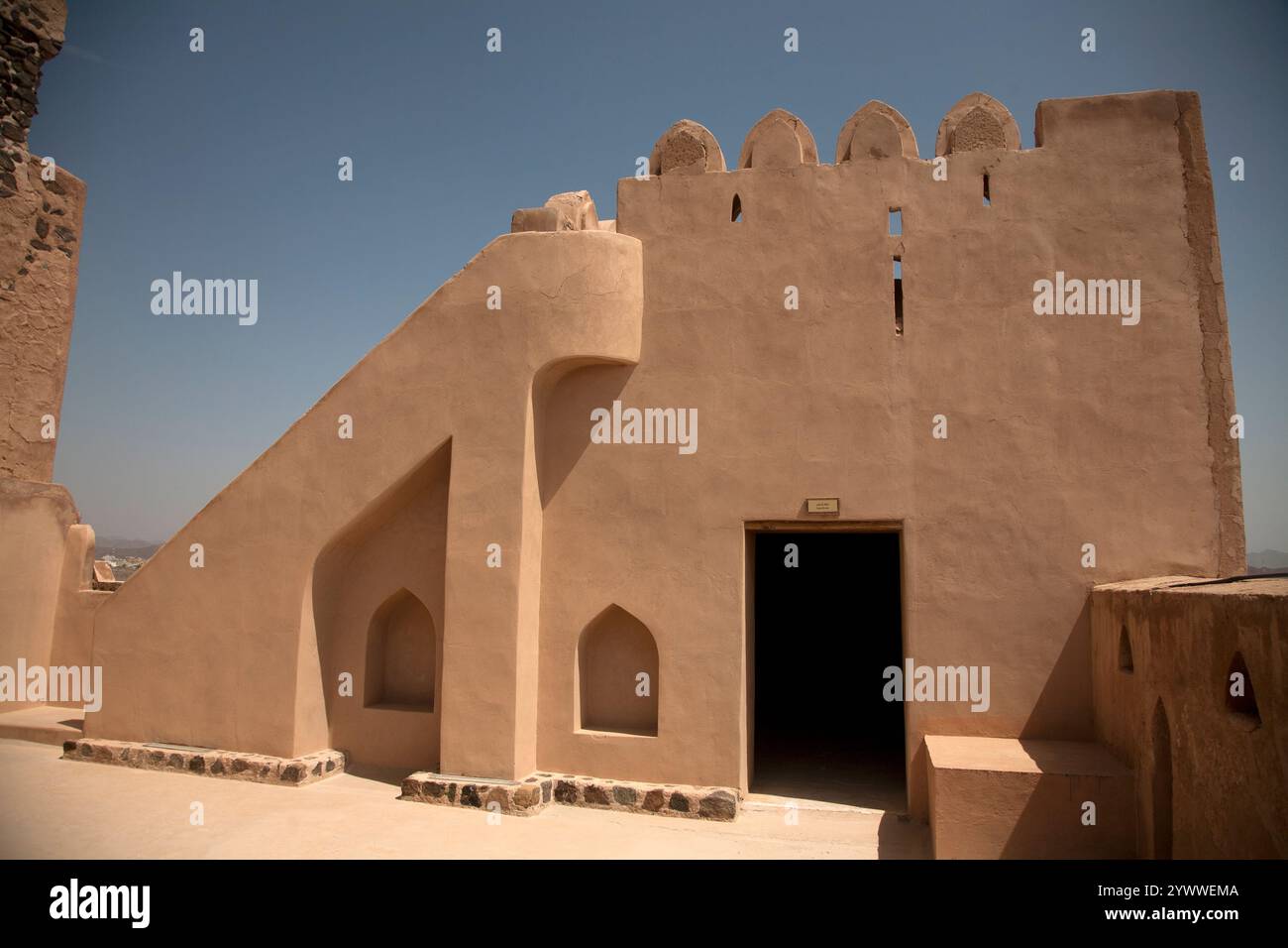 jabreen castle bahla oman middle east Stock Photo - Alamy