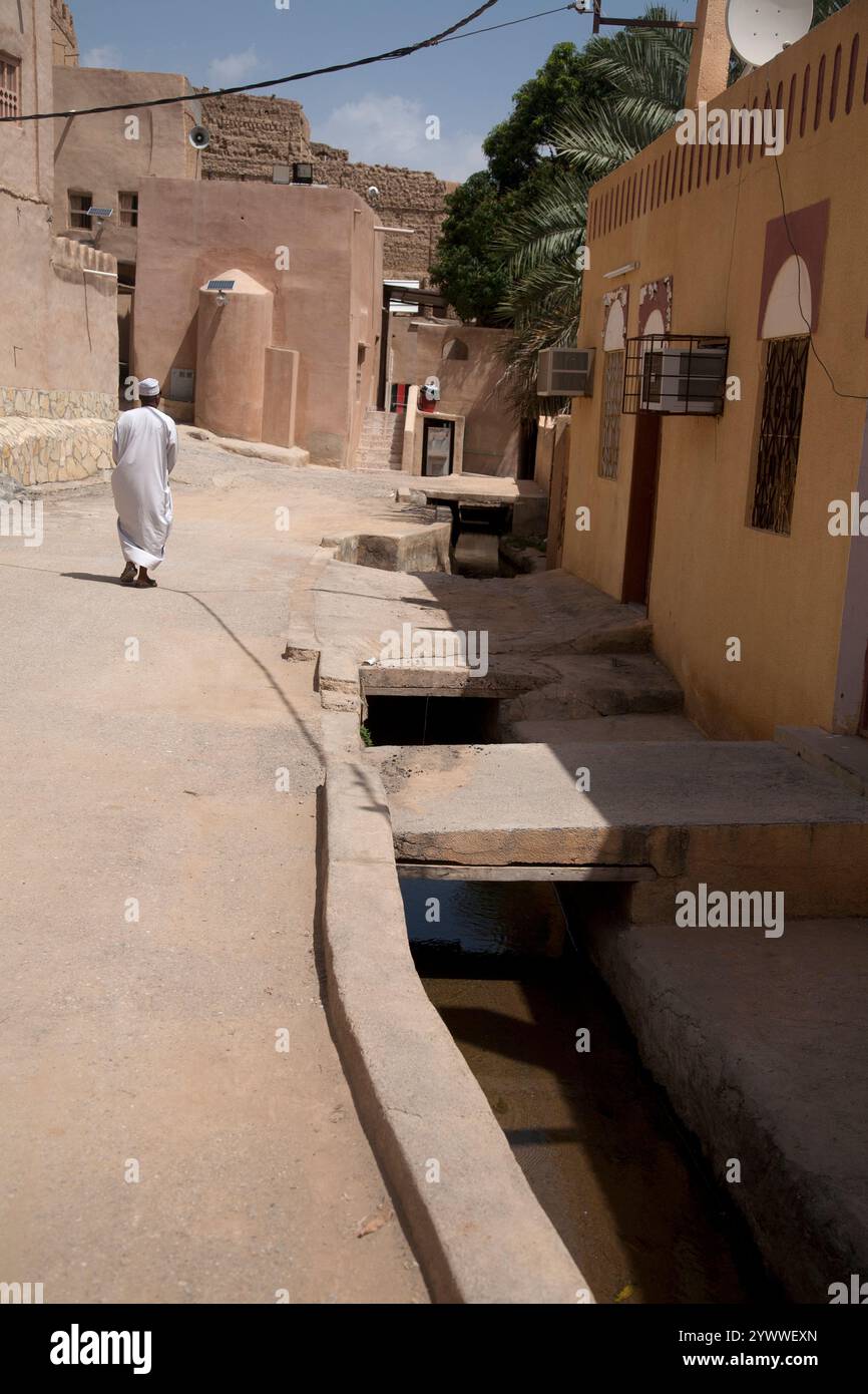 abandoned village old al hamra oman middle east Stock Photo - Alamy