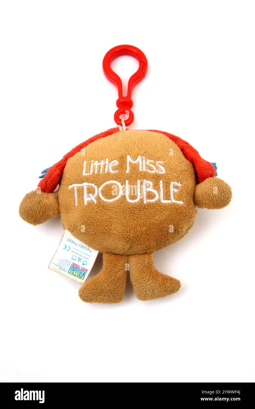 Little Miss Trouble Keyring Stock Photo - Alamy
