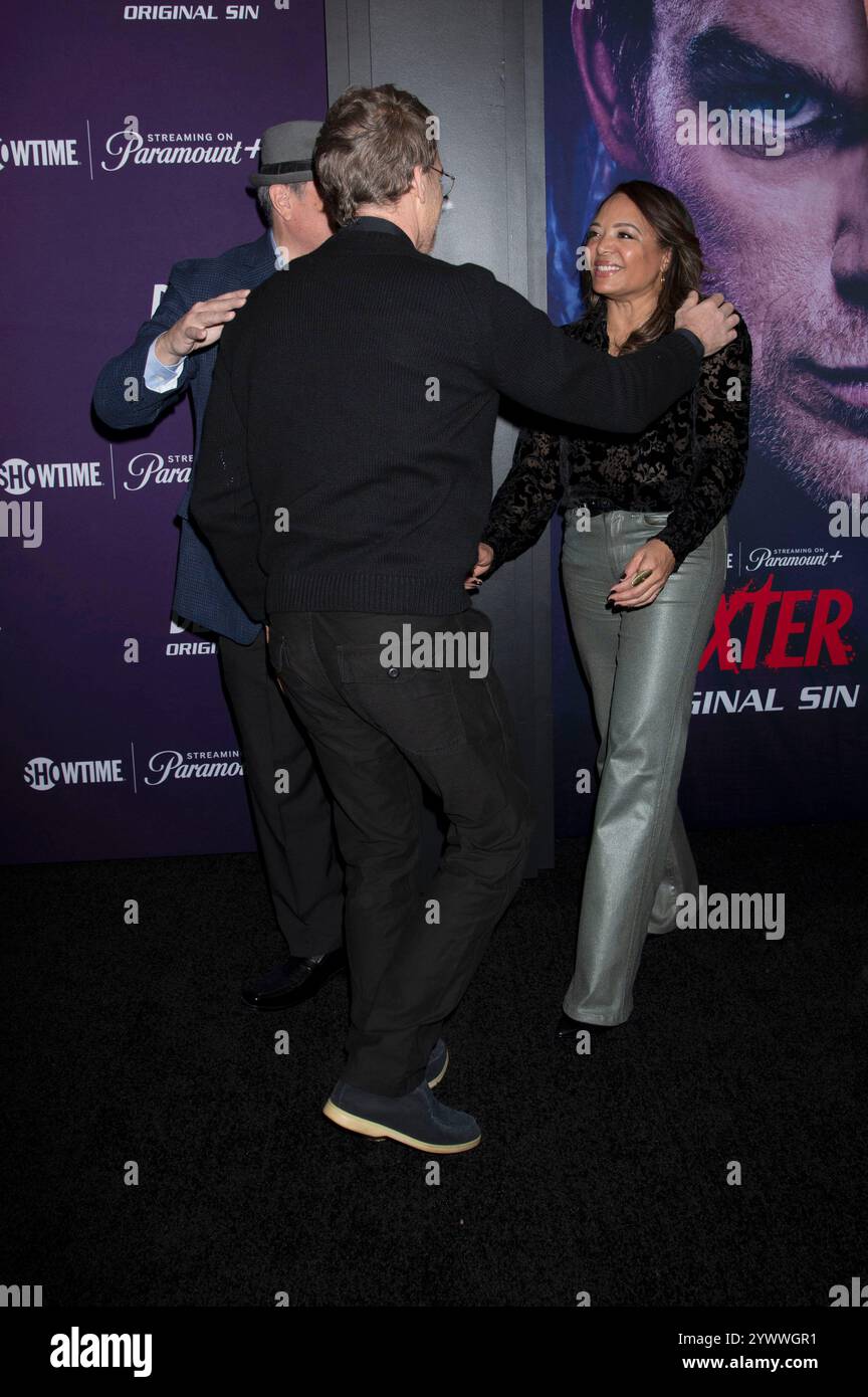 David Zayas, Michael C. Hall, und Luna Lauren Velez bei der Premiere ...