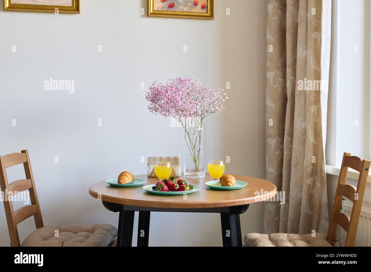 Cozy breakfast setup featuring hi-res stock photography and images - Alamy