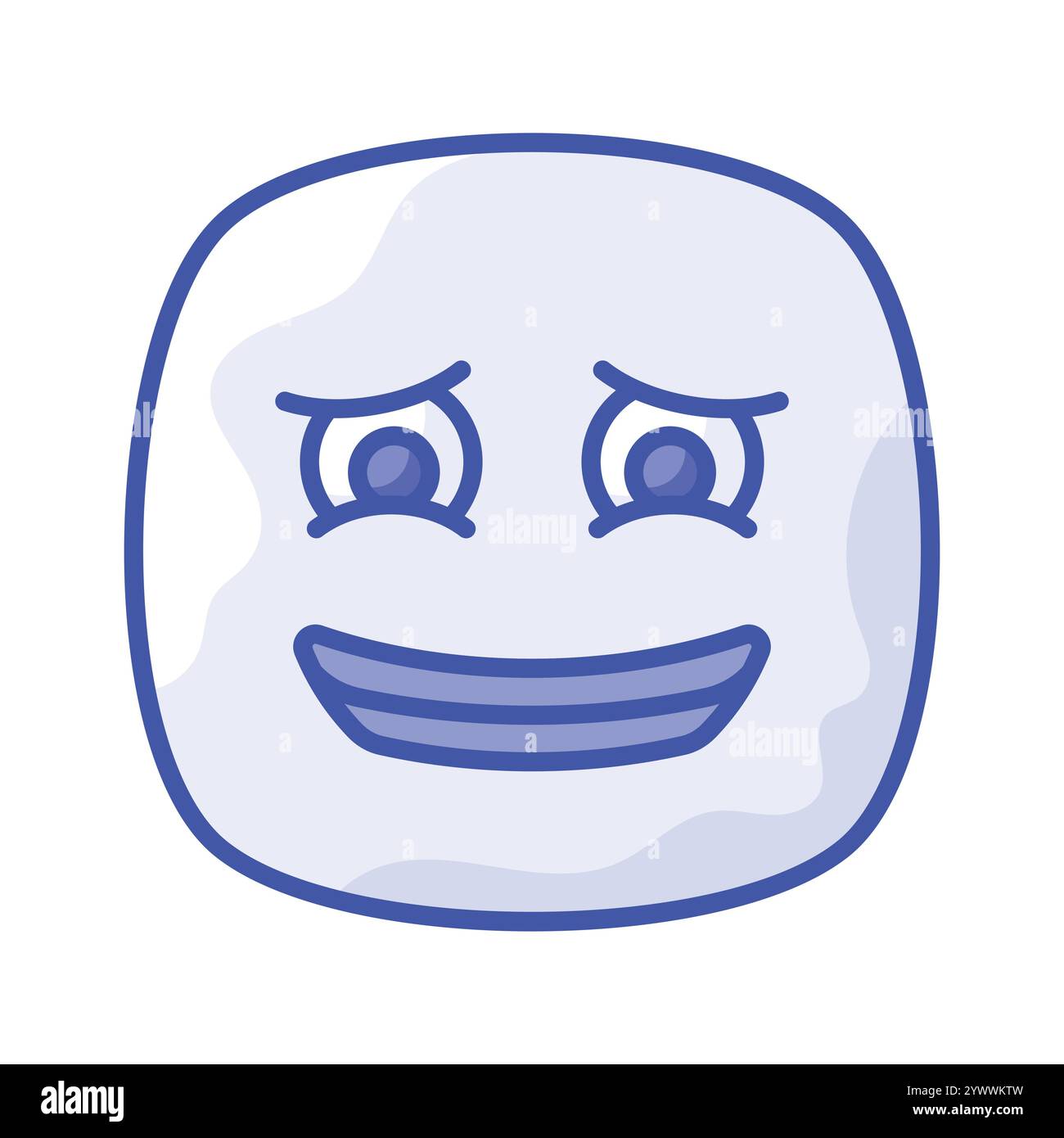 Premium icon of guilty emoji, ready to use editable vector Stock Vector ...