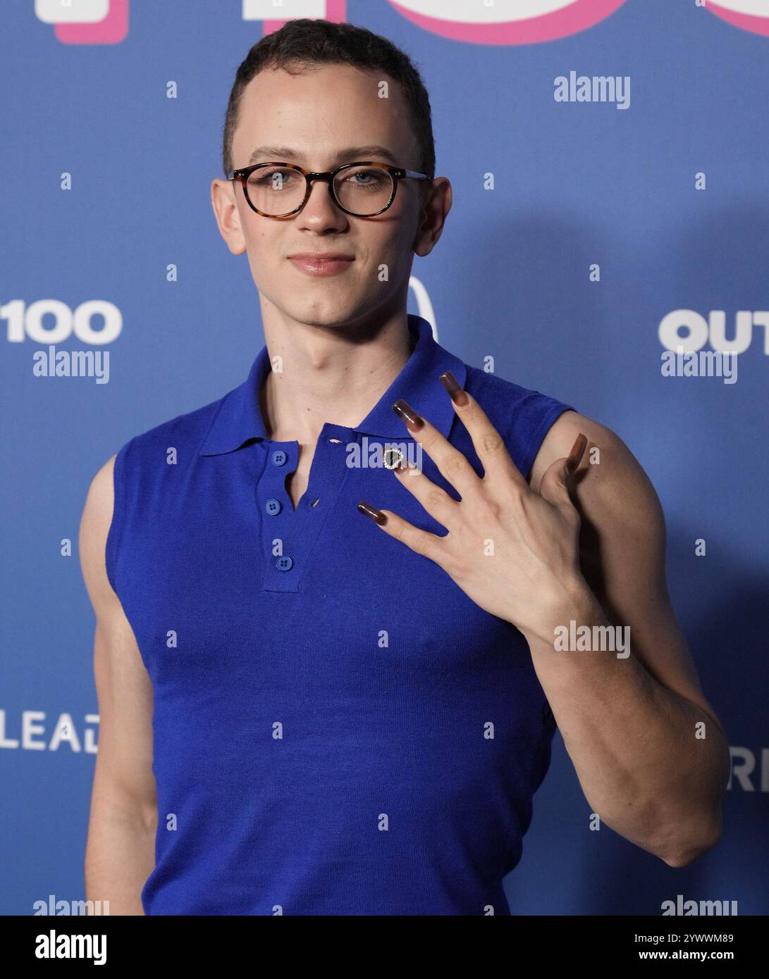 Los Angeles, USA. 11th Dec, 2024. Matt Bernstein arrives at the 2024 Out100 Celebration held at ...