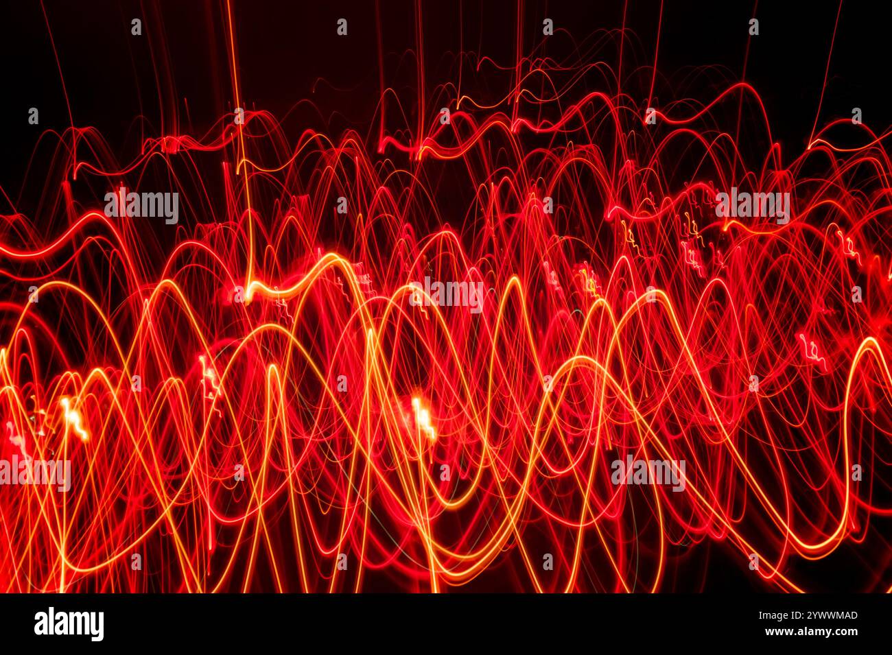 Abstract lines of fire forming various shapes Stock Photo - Alamy