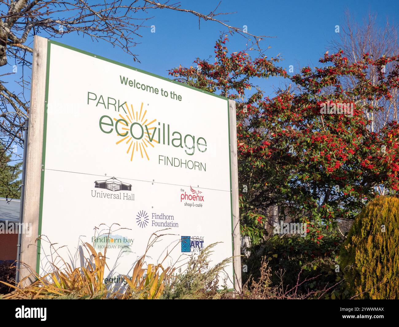 The Findhorn Foundation, an eco community in Findhorn, Moray, Scotland ...