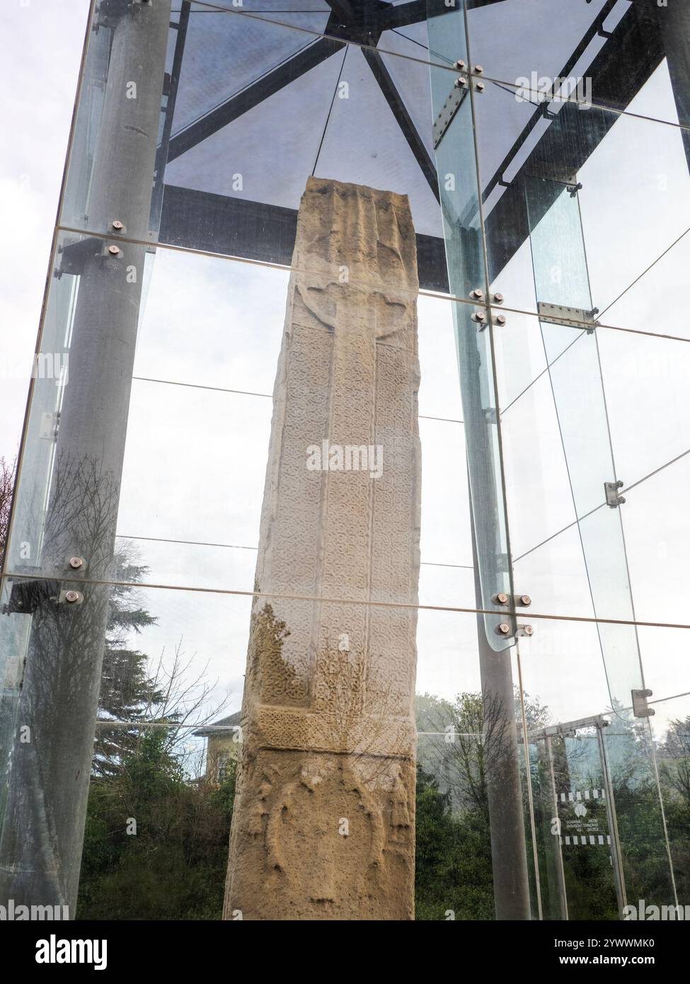 The Sueno's Stone a massive, ancient, carved Pictish standing stone in ...