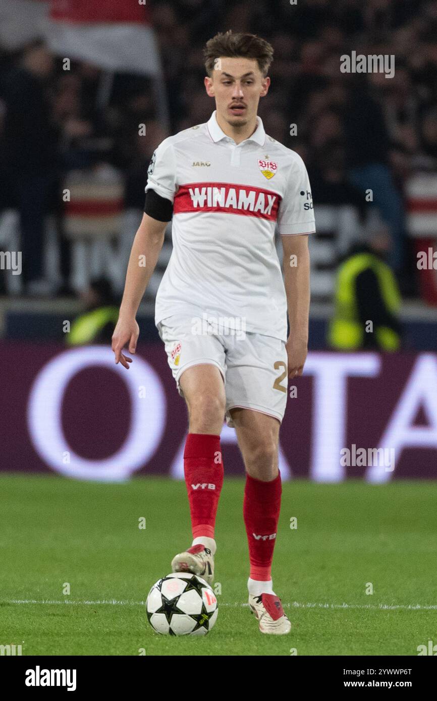 Anthony Rouault (VfB Stuttgart #29) GER, VfB Stuttgart vs. BSC Young ...