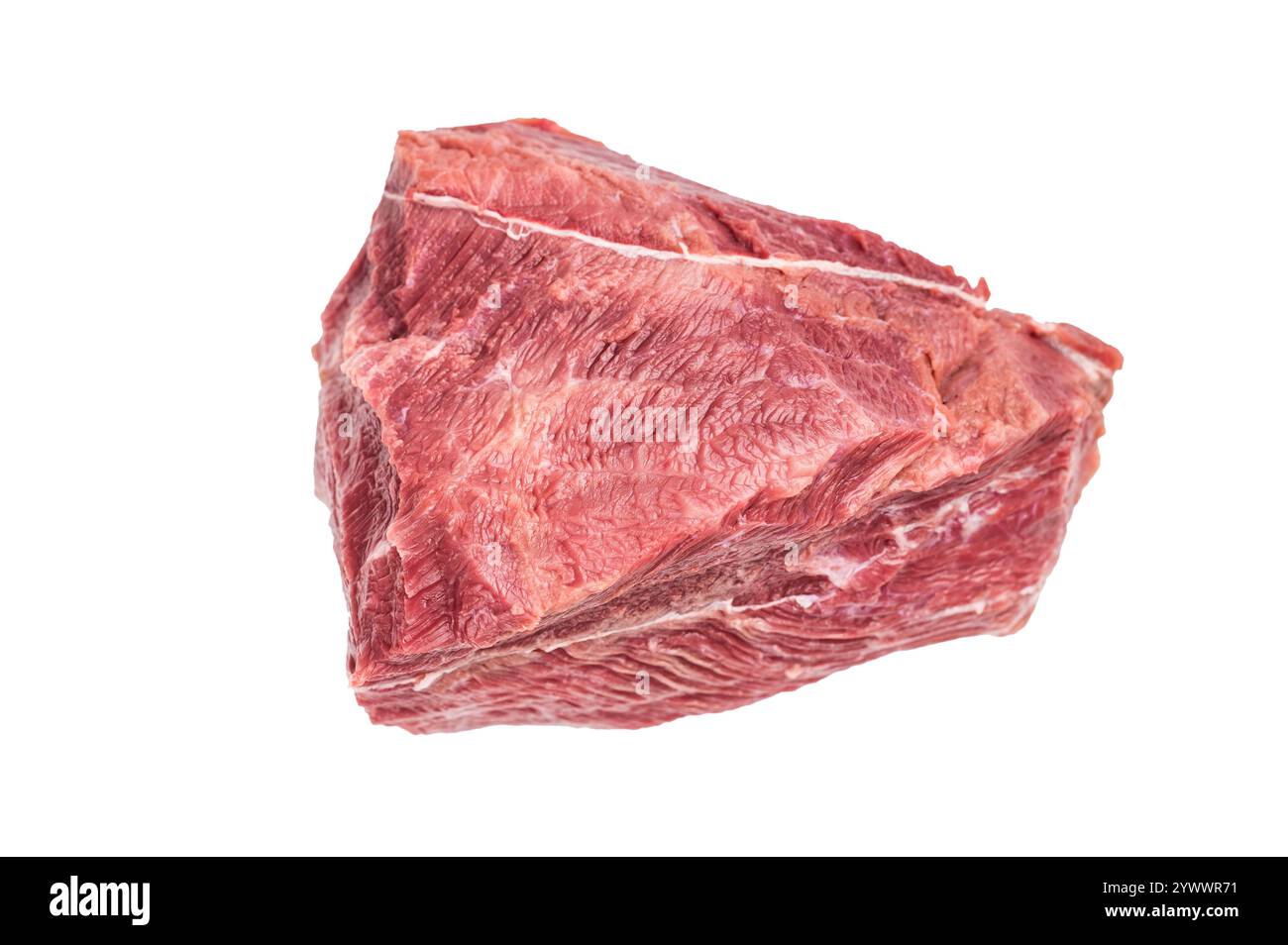 Raw Wild Boar meat, fresh Game Meat Isolated on white background. top ...