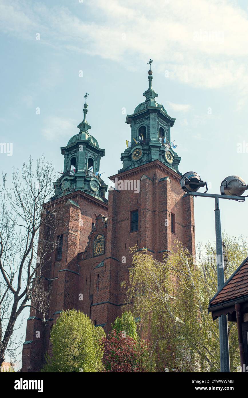 Historic Cathedral of Gniezno in Greater Poland, Poland, showcasing ...