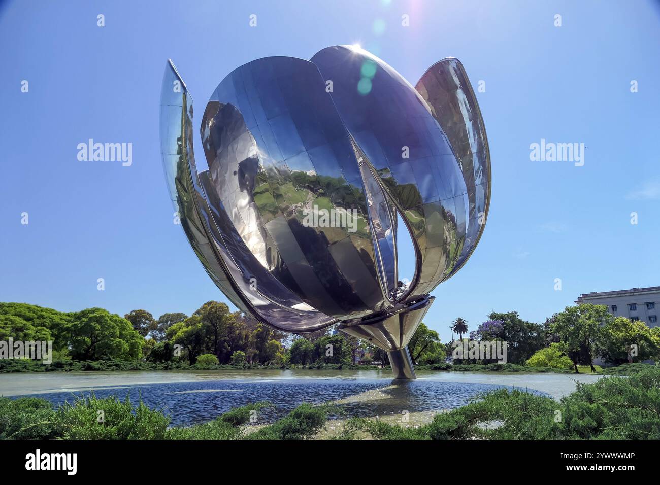 Buenos Aires in Argentina: the Floralis Genérica sculpture Stock Photo ...
