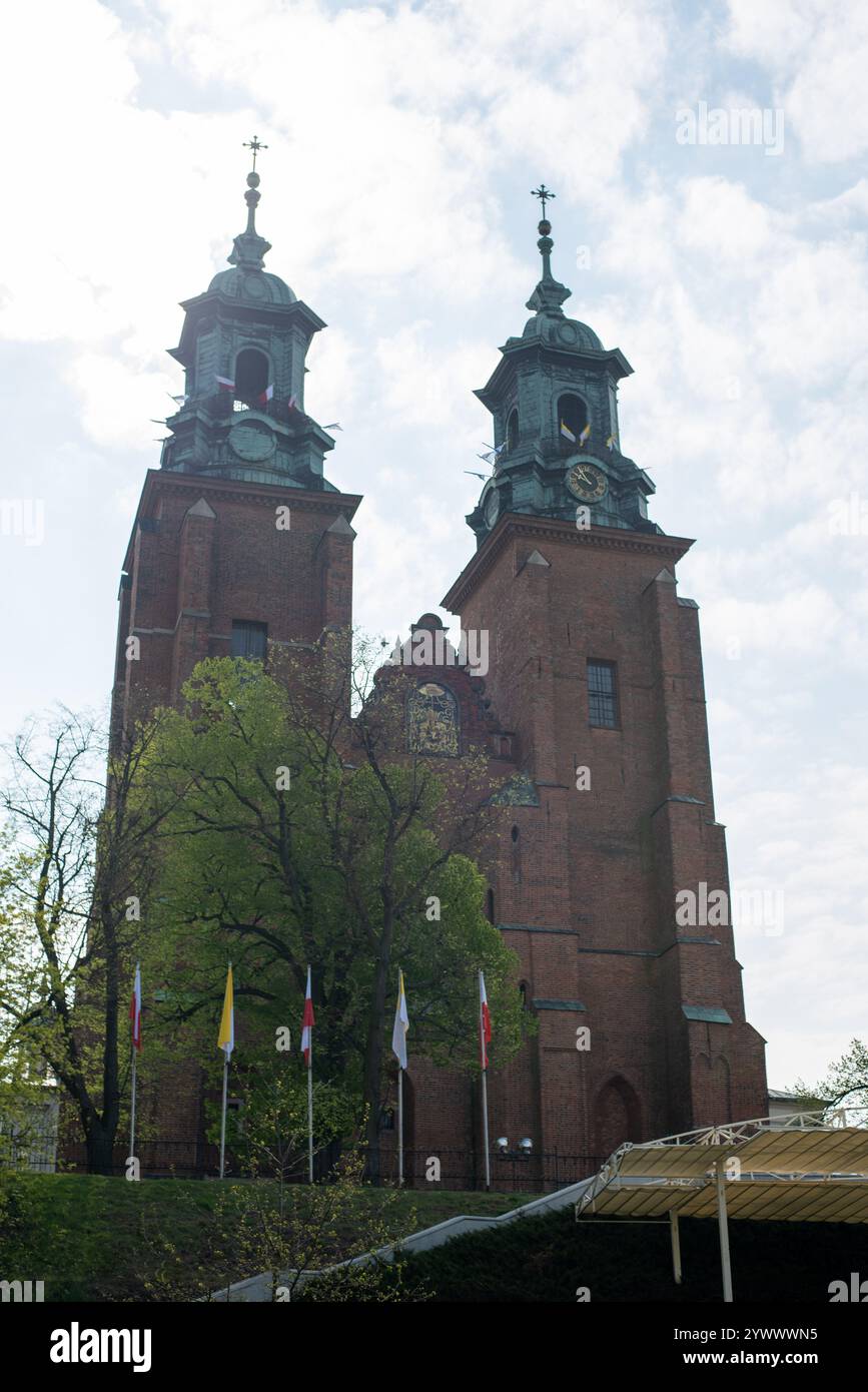Historic Cathedral of Gniezno in Greater Poland, Poland, showcasing ...