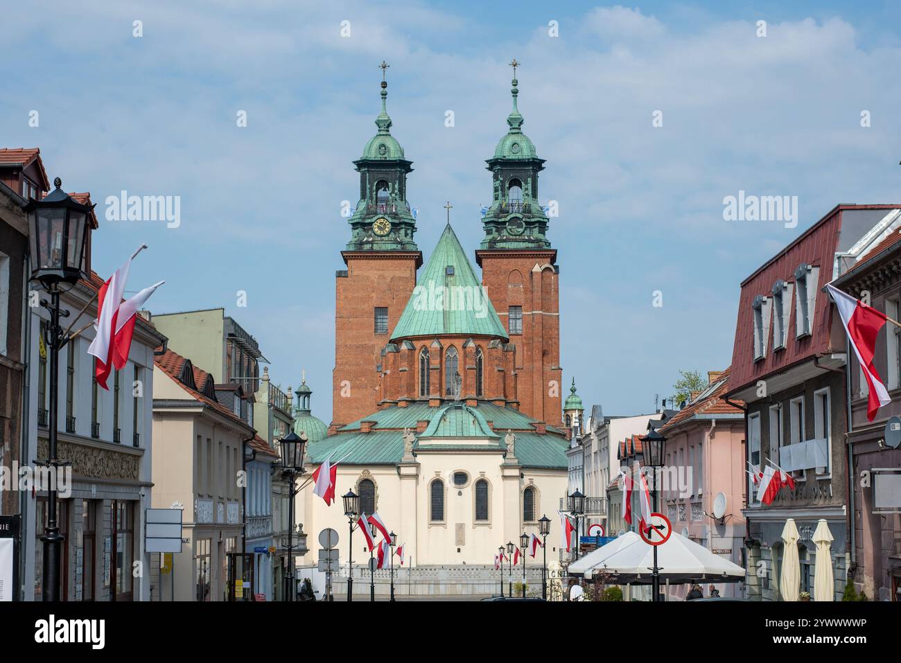 Historic Cathedral of Gniezno in Greater Poland, Poland, showcasing ...