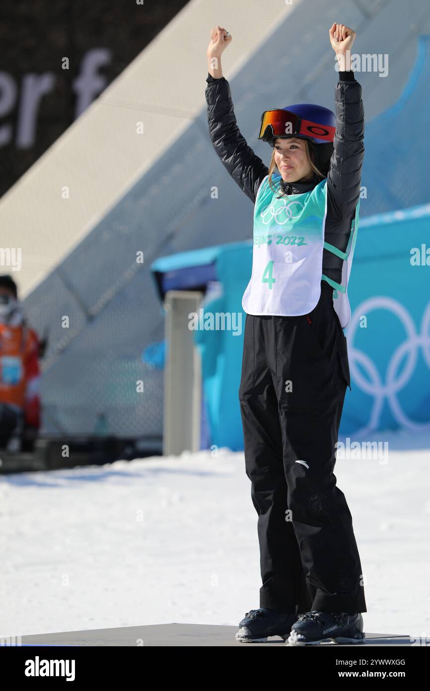 FEB 7, 2022 - Beijing, China: Eileen Gu of China wins the gold medal in ...