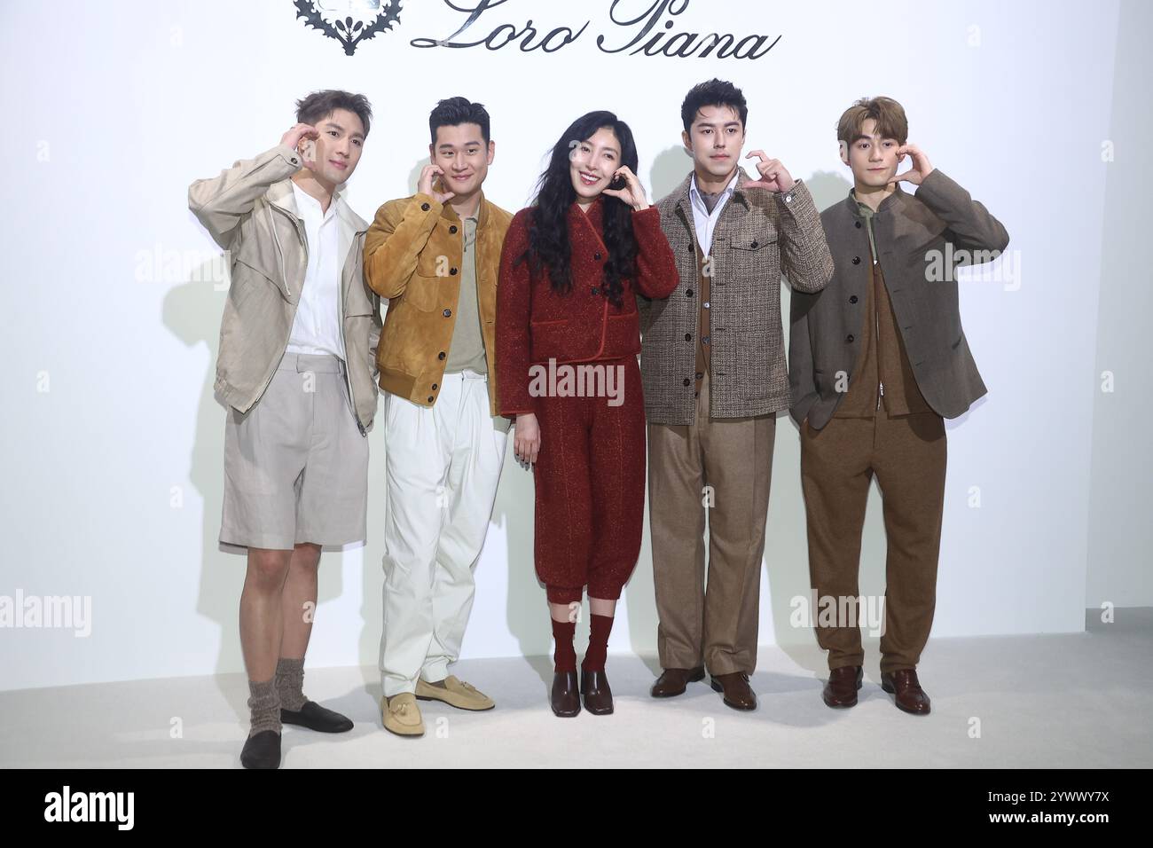 TAIPEI, CHINA - DECEMBER 12, 2024 - Chinese Taiwanese actress Chin Hua ...