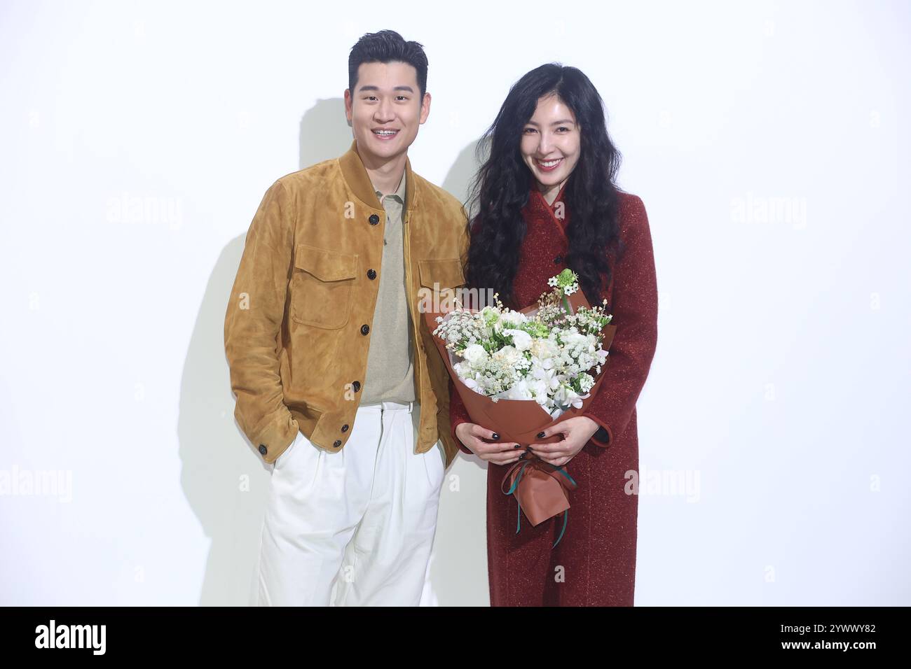 TAIPEI, CHINA - DECEMBER 12, 2024 - Chinese Taiwanese actress Chin Hua ...