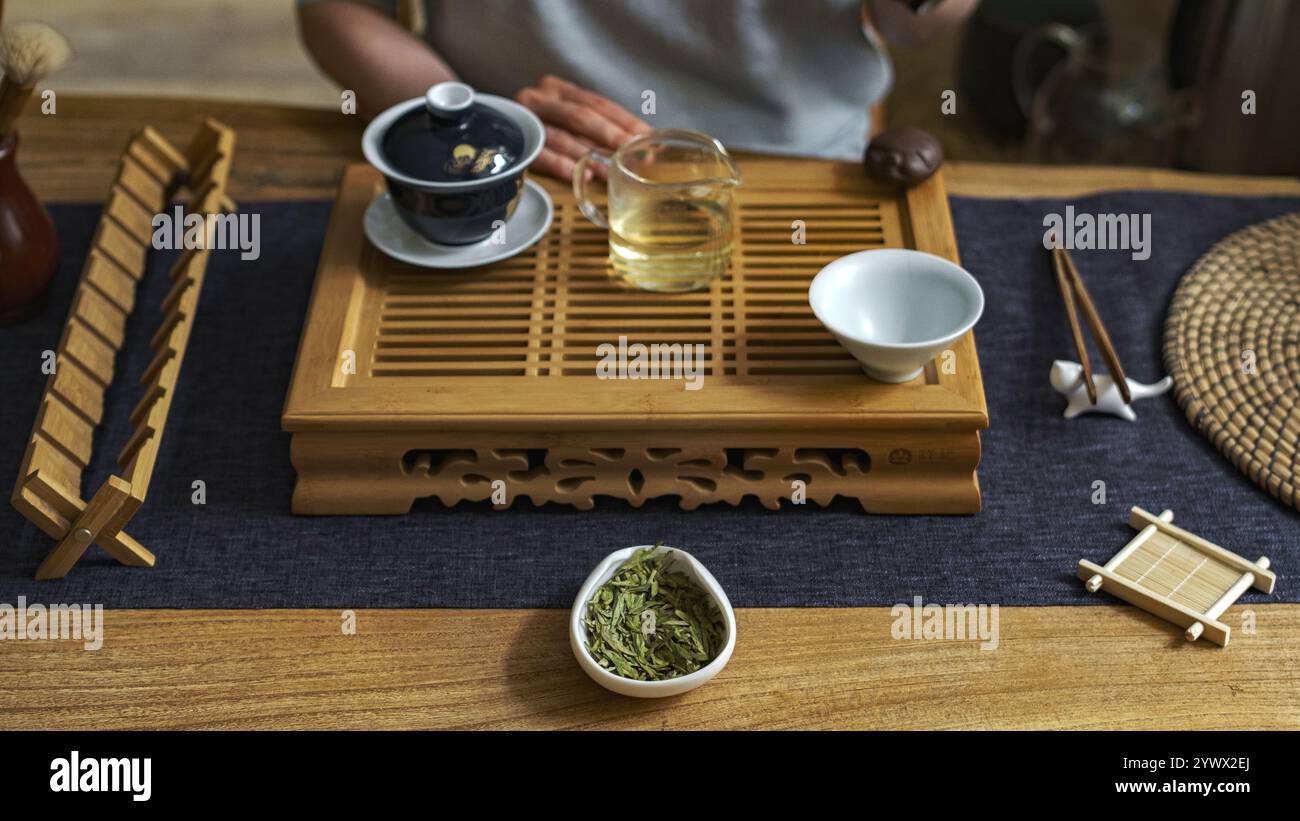 Exploring the Traditional Tea Ceremony Setup with Essential Tools and ...