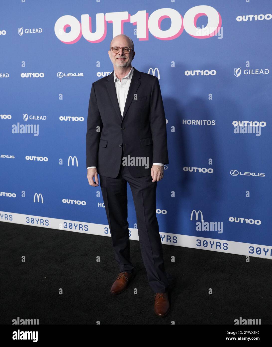 Los Angeles, USA. 11th Dec, 2024. Nick Adams arrives at the 2024 Out100 ...