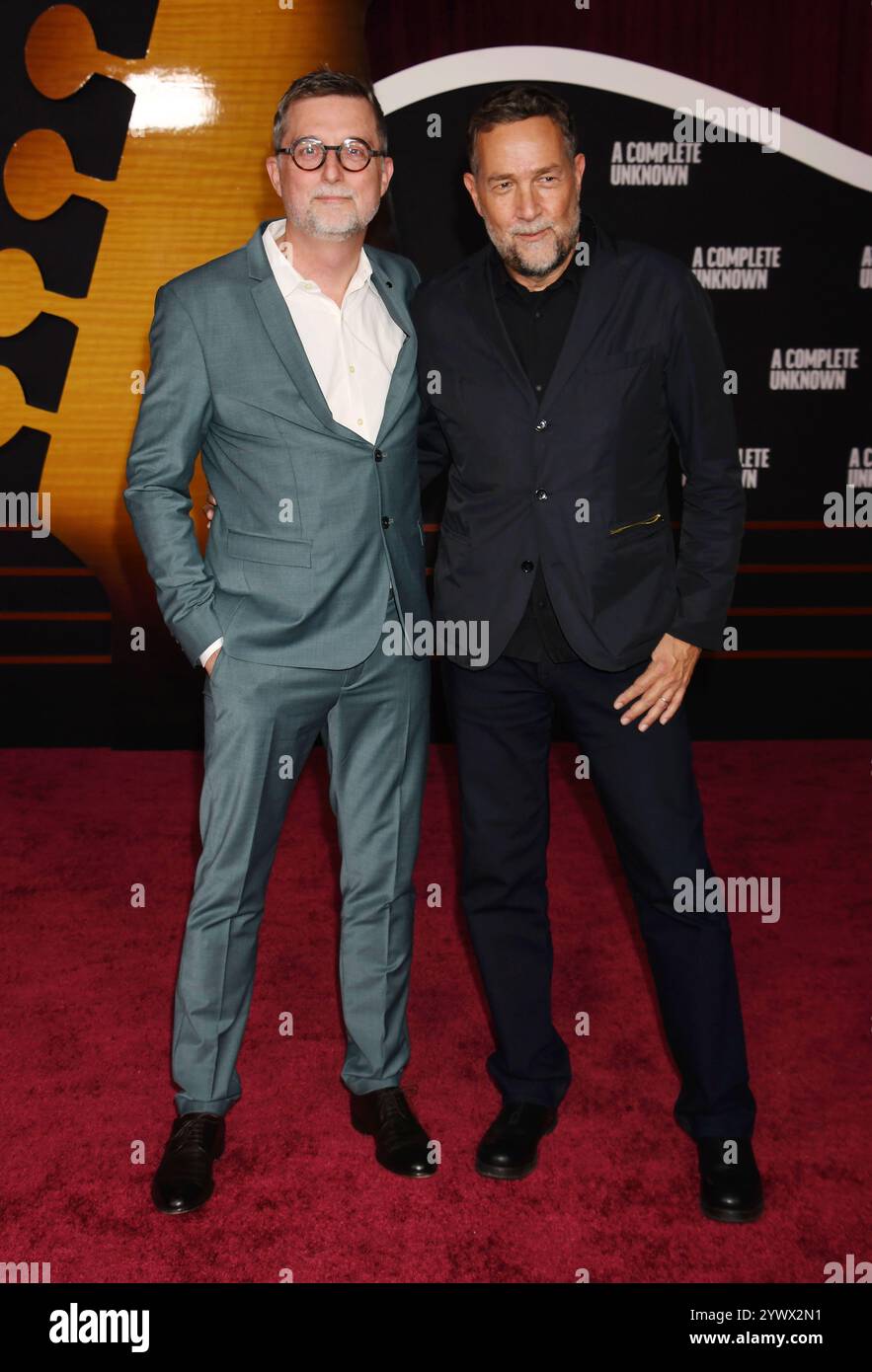 HOLLYWOOD, CALIFORNIA - DECEMBER 10: (L-R) François Audouy and Phedon ...