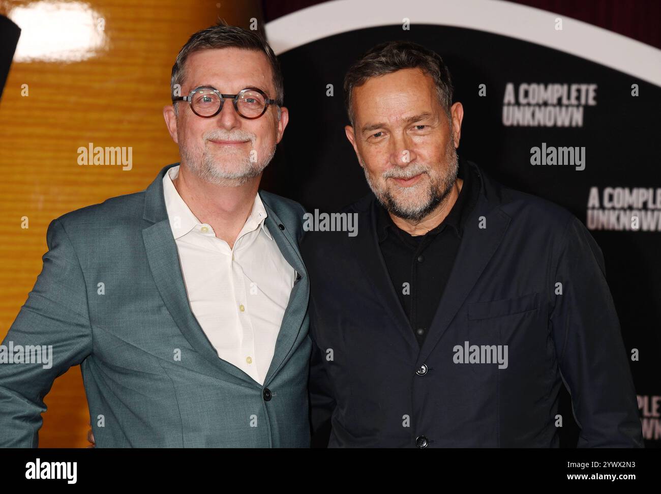 HOLLYWOOD, CALIFORNIA - DECEMBER 10: (L-R) François Audouy and Phedon ...