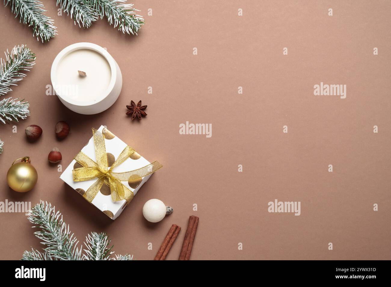 Mocha Mouse trendy color 2025 background Stock Photo - Alamy