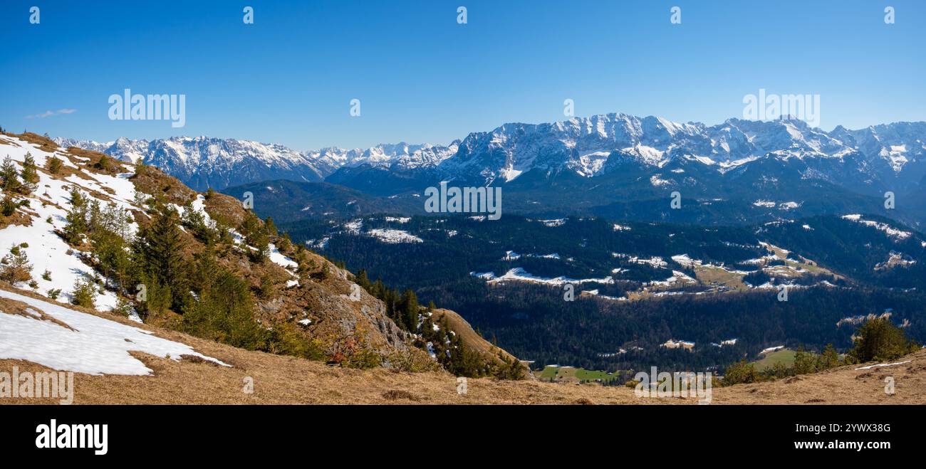 This winter landscape captures the breathtaking views of snow-covered ...