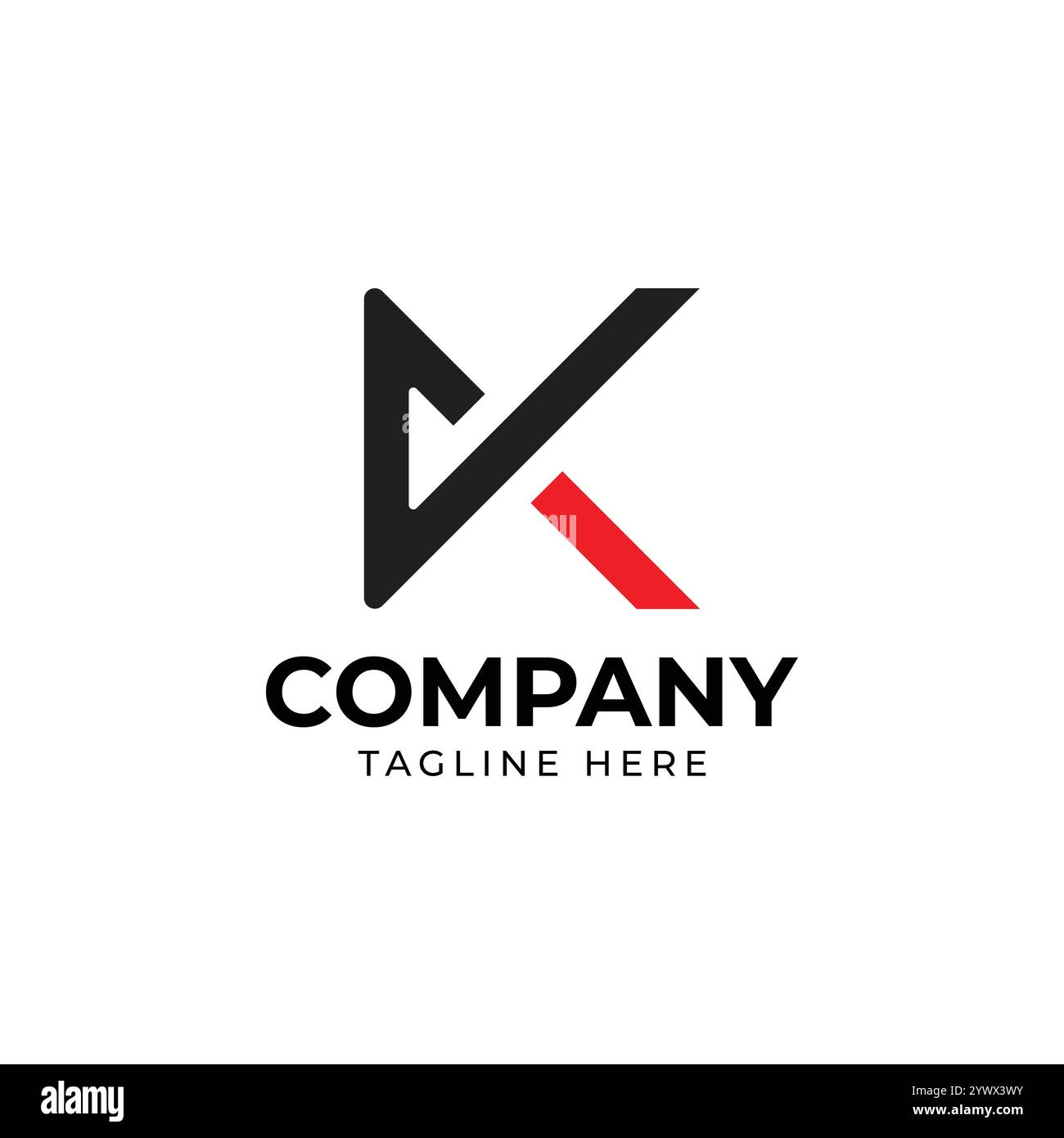 Modern letter CK logo design vector Stock Vector Image & Art - Alamy