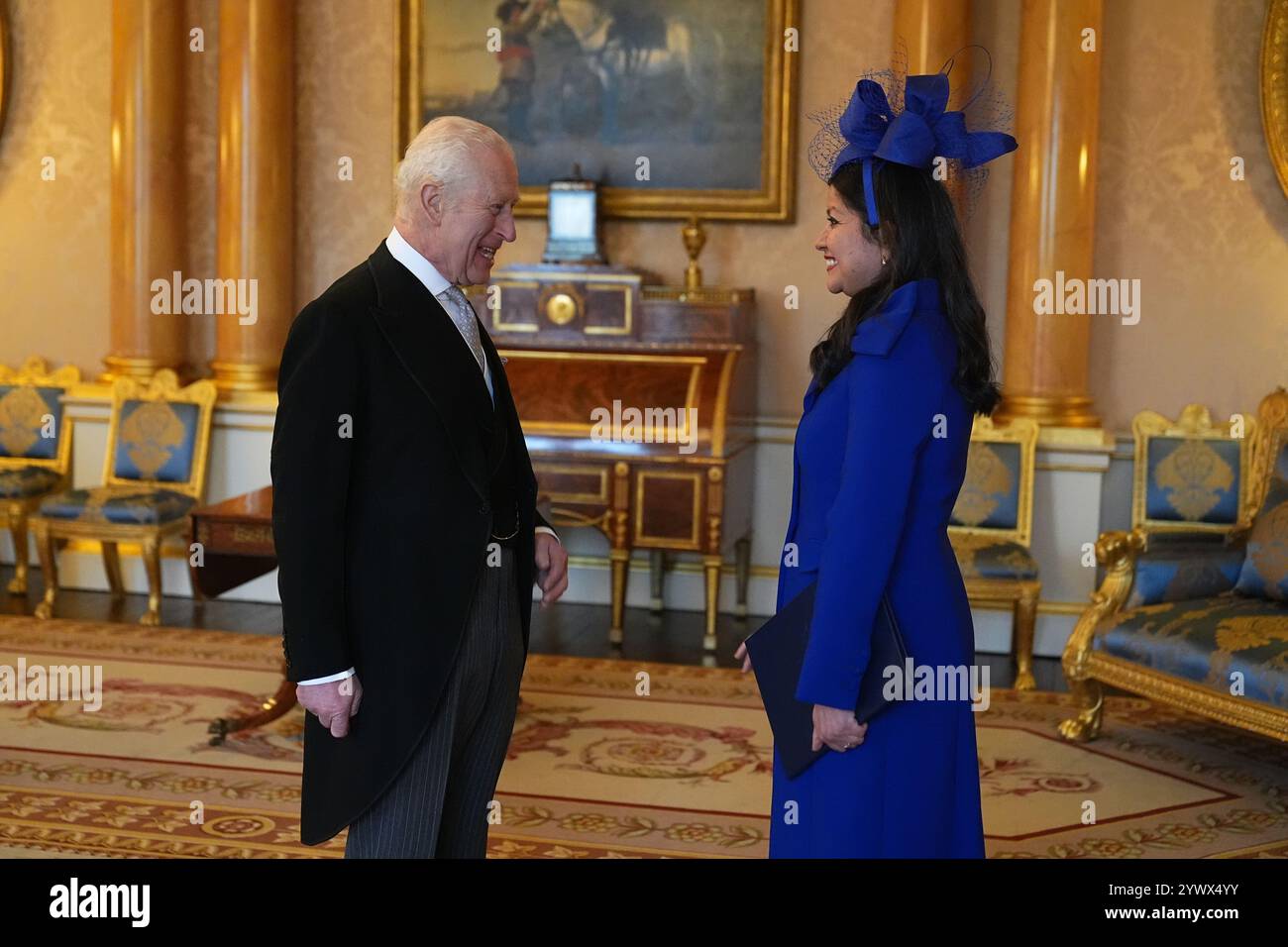 Mrs. Diana Marcela Vanegas Hernandez presents the Letters of Recall of ...