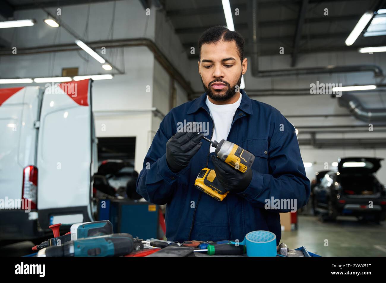 Professional vehicles mechanic technician hi-res stock photography and ...