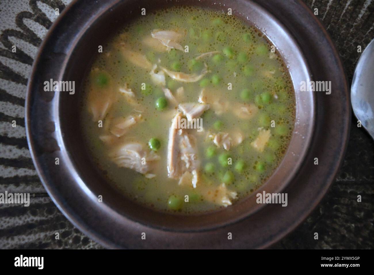 Copenhagen/ DenmarK/12 DECEMBER 2024/ Food checken pie soup in dep ...