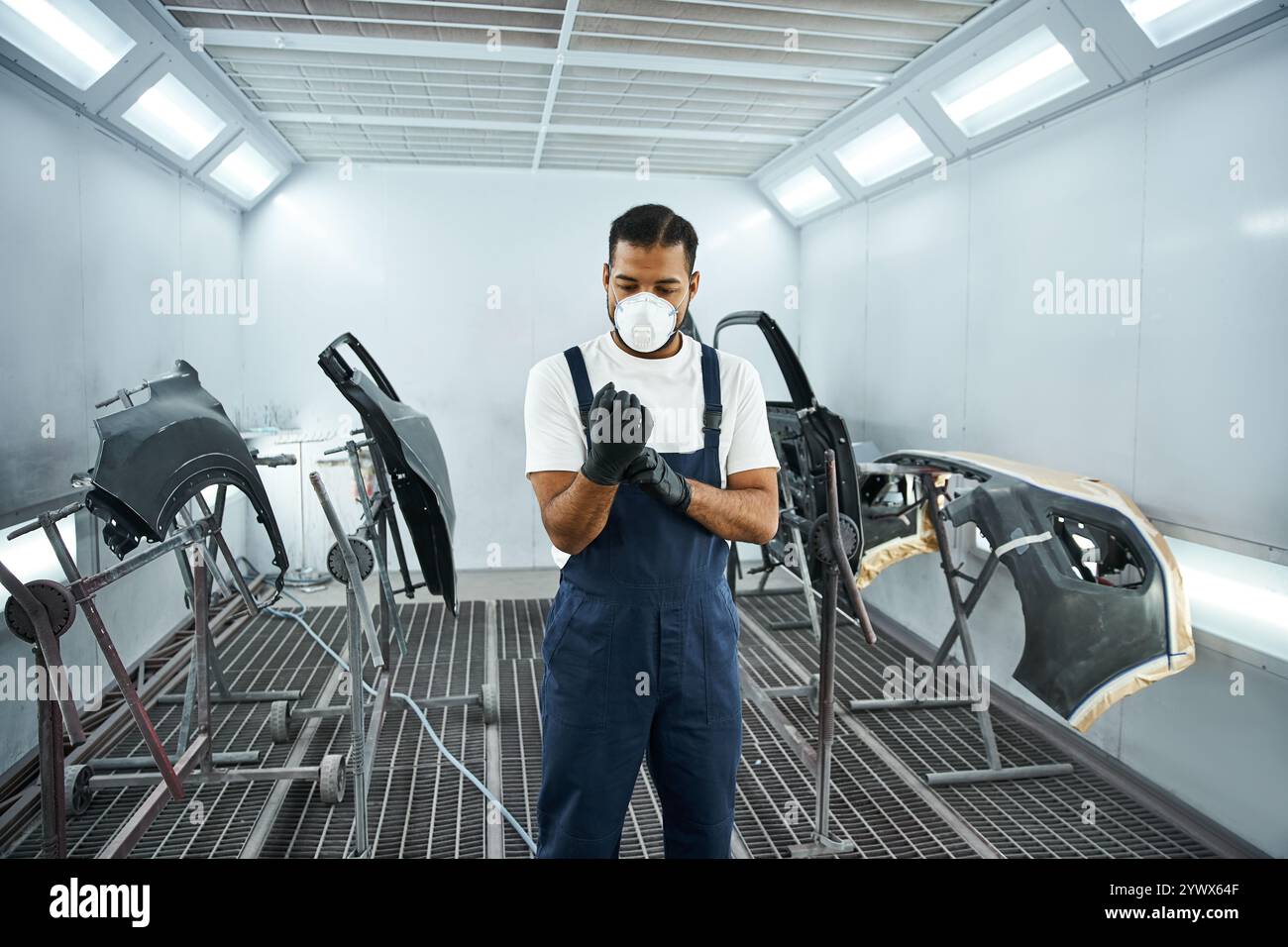 Young man starting process hi-res stock photography and images - Alamy