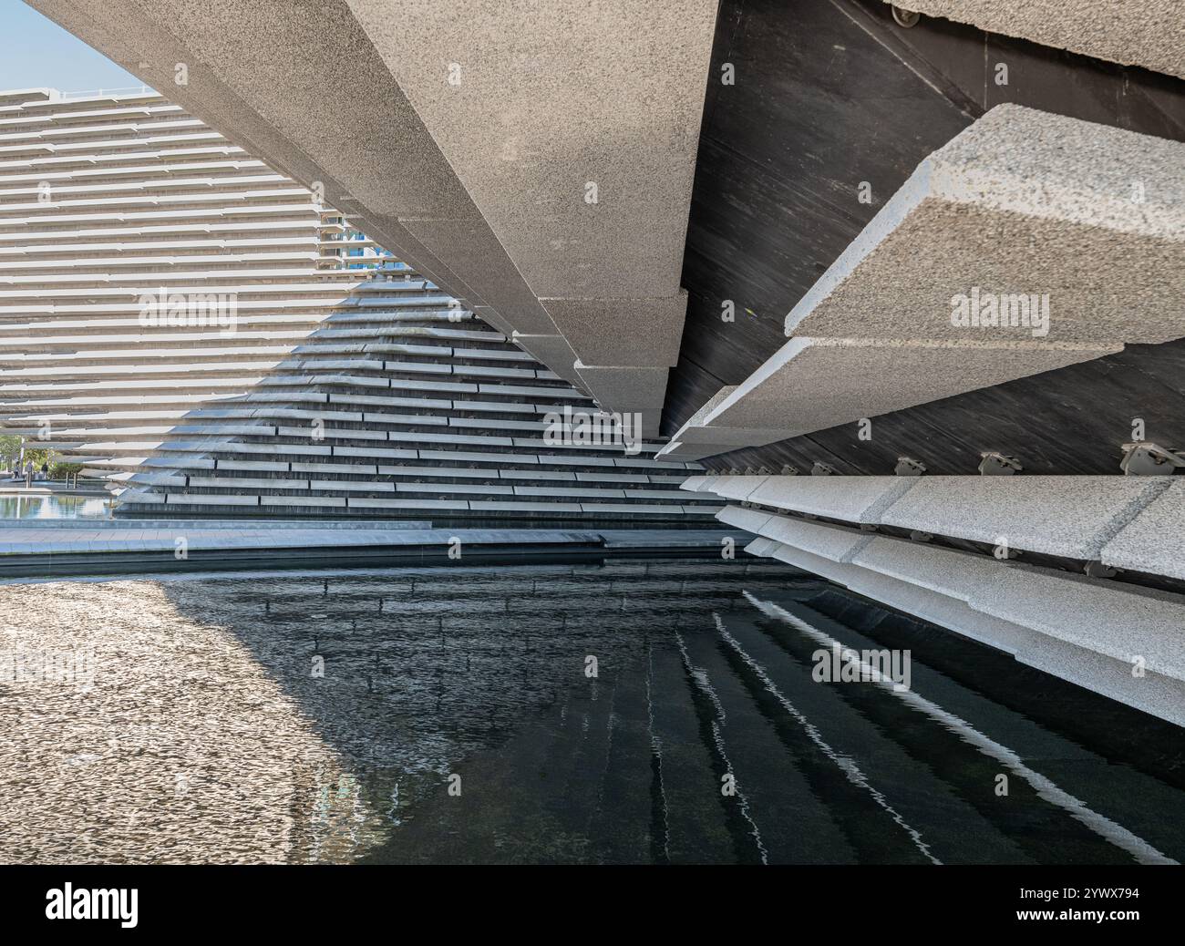 The architecture of the Victoria and Albert Museum and reflection ...
