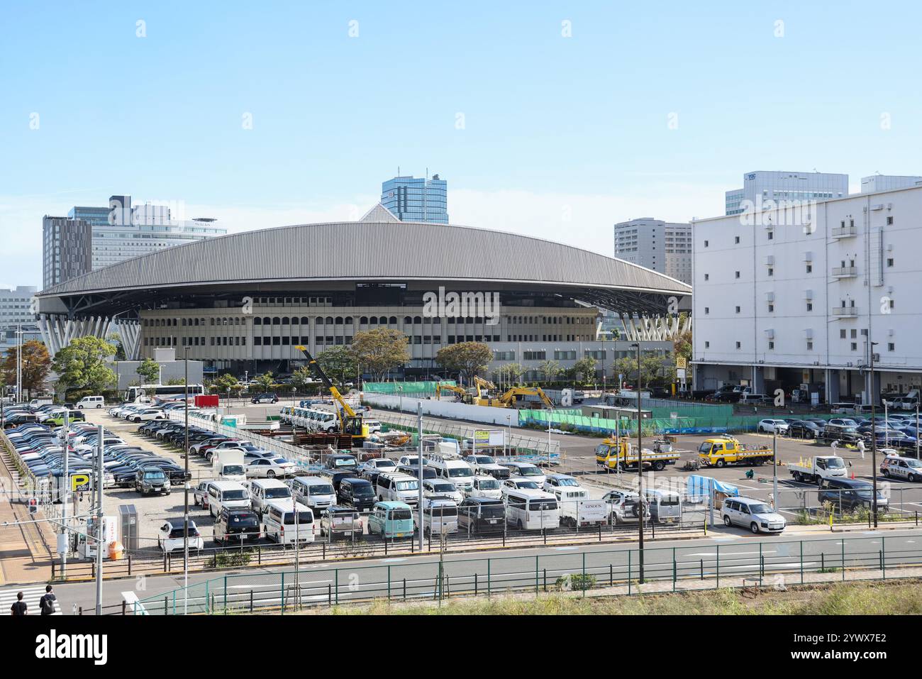 Ariake Coliseum, Tokyo, Japan, Asia Stock Photo - Alamy