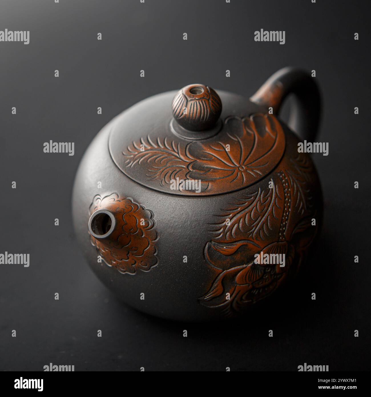 This Elegant Decorative Teapot features a beautiful floral design that ...