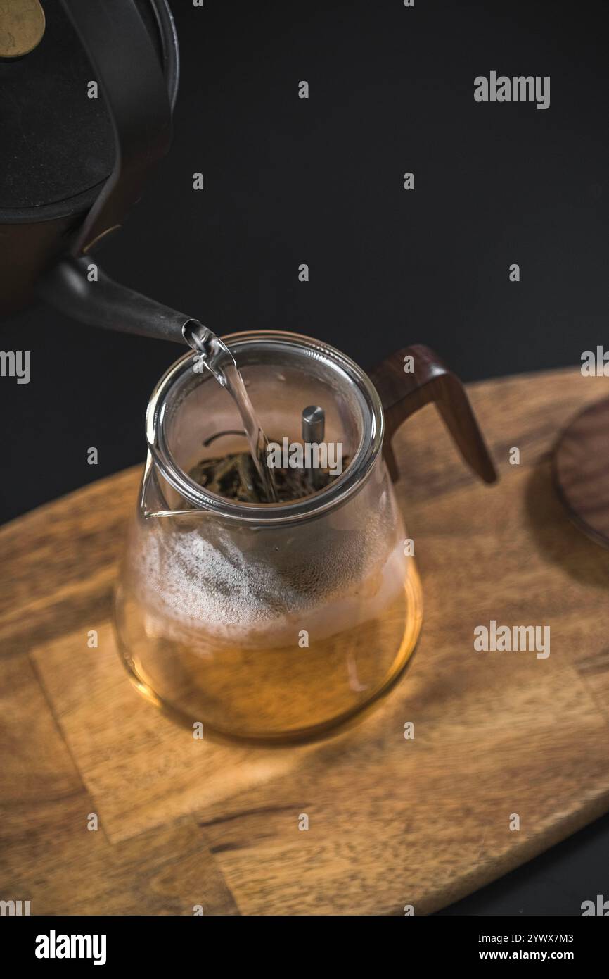 Experience the Elegant and Traditional Tea Brewing Process in a ...
