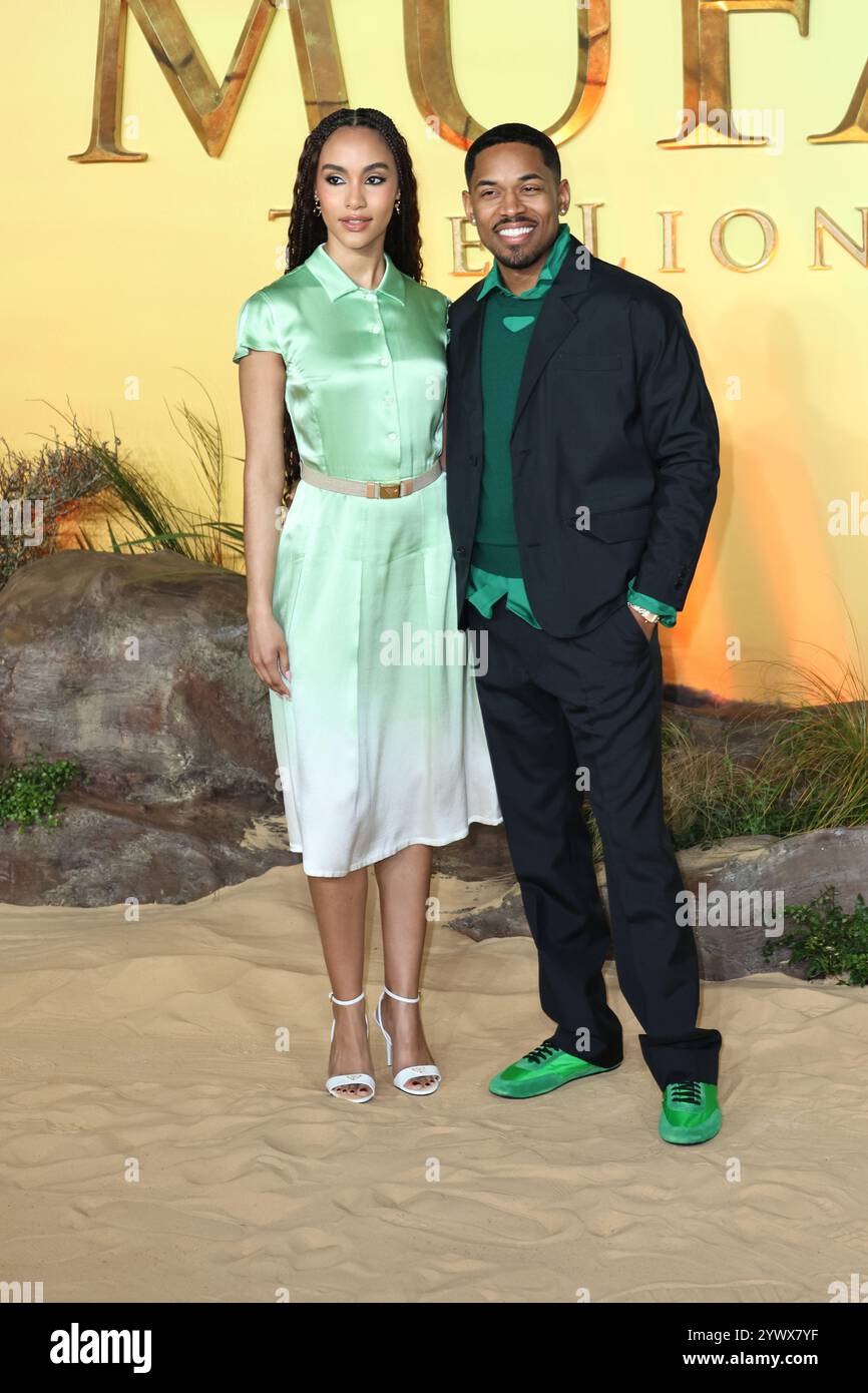Sophia McDowell and Kelvin Harrison Jr, Mufasa: The Lion King - UK ...