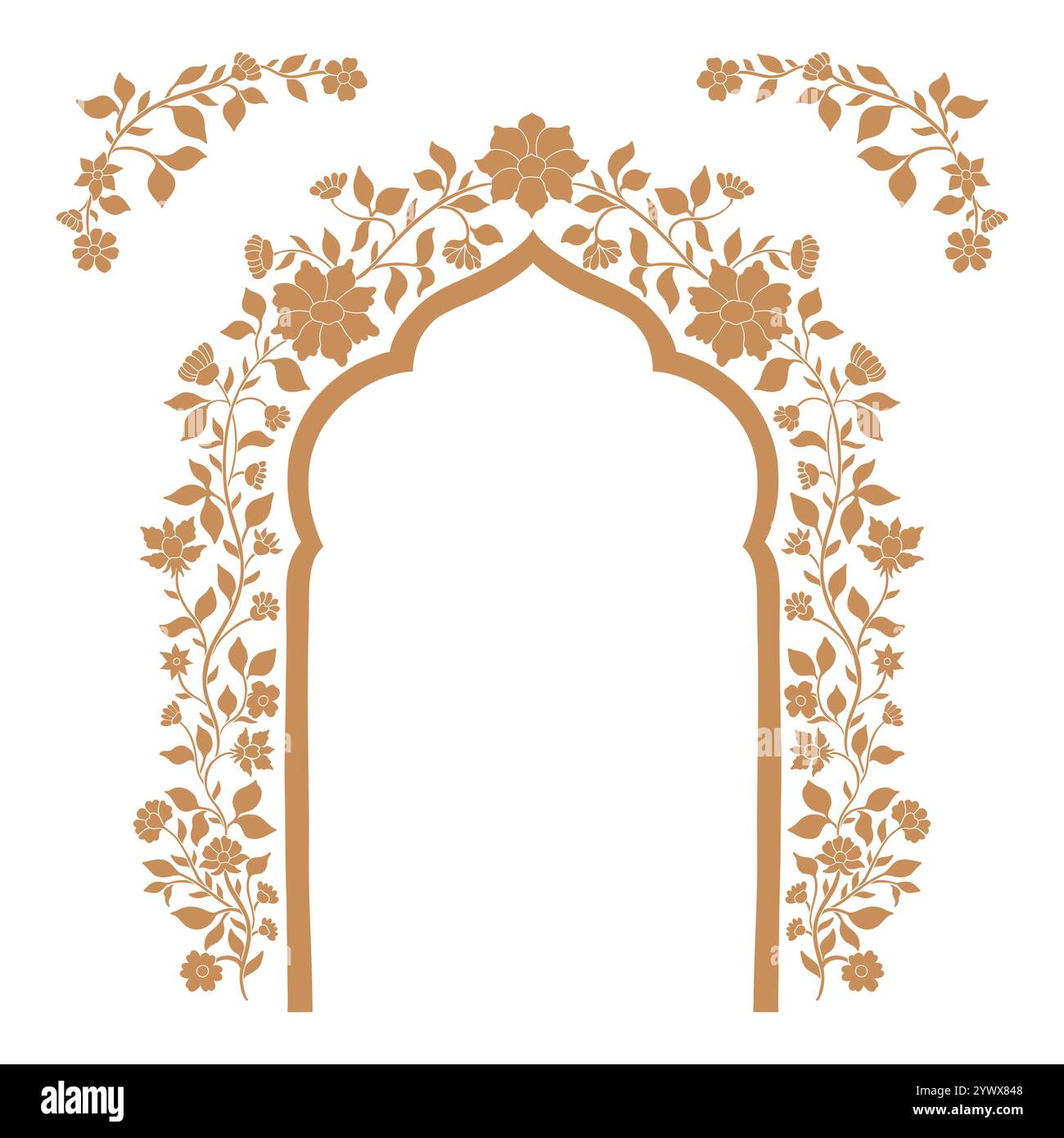 Tapestry arch Stock Vector Images - Alamy