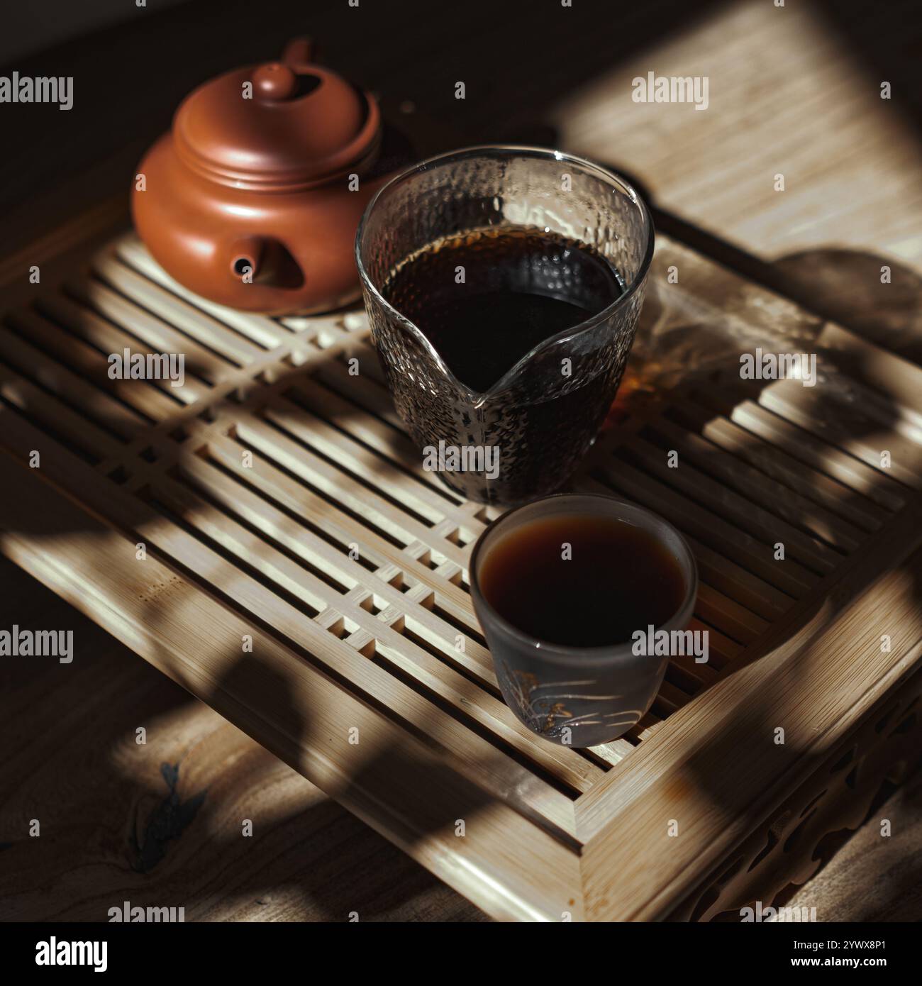 Embracing a Serene Tea Ritual Enjoying a Quiet Moment with Delightfully ...