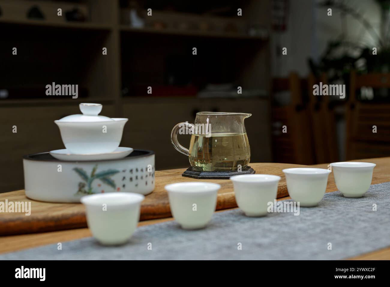 Experience the Traditional Tea Ceremony with a Fine Porcelain Setup ...