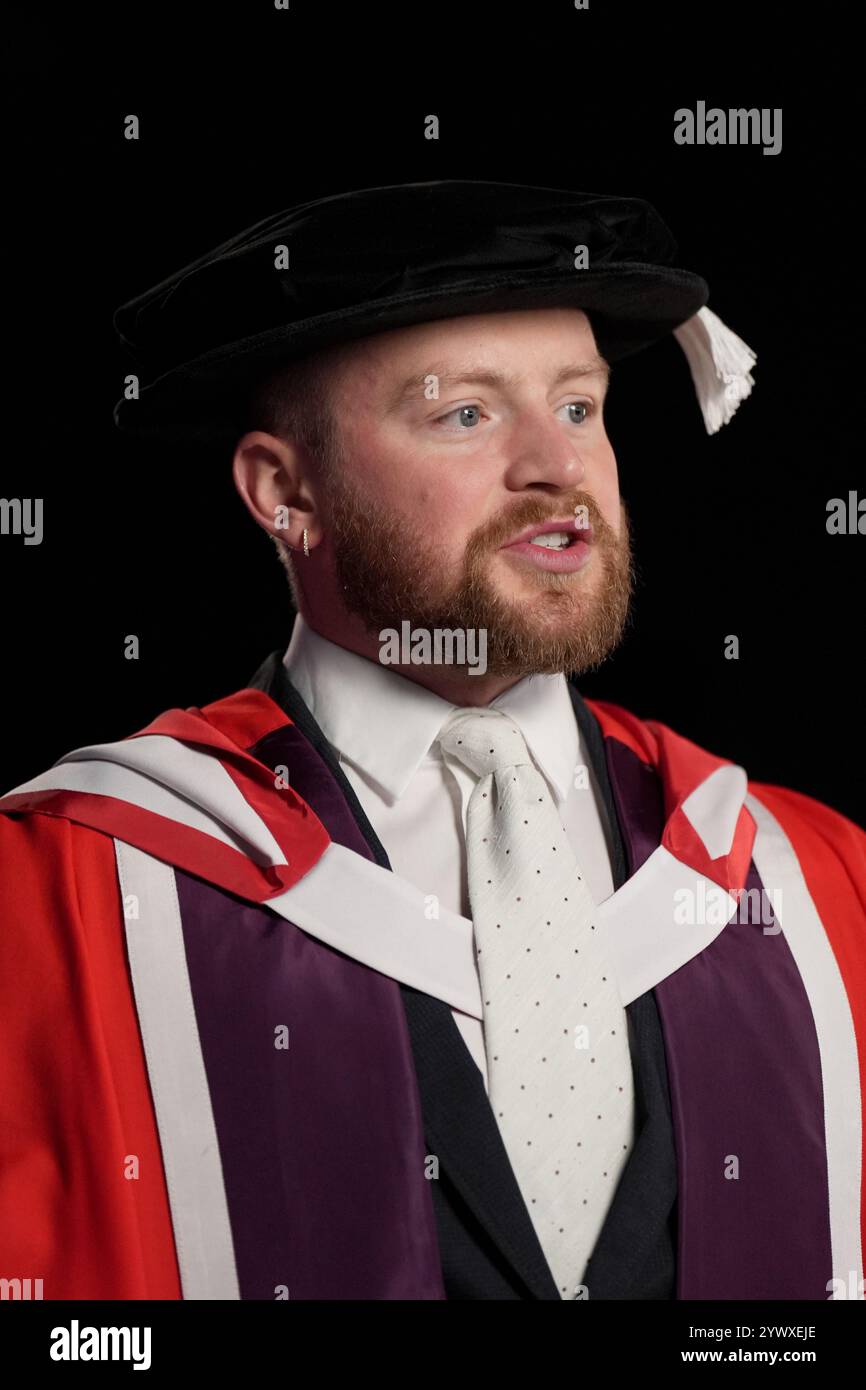 Olympian Adam Peaty receives an Honorary degree from Loughborough ...