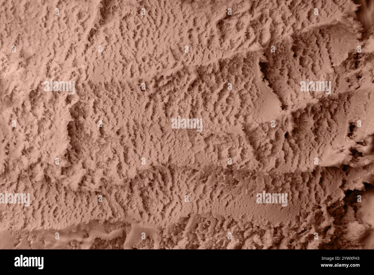 Chocolate or mocha ice cream detailed macro texture. Texture pistachio ...