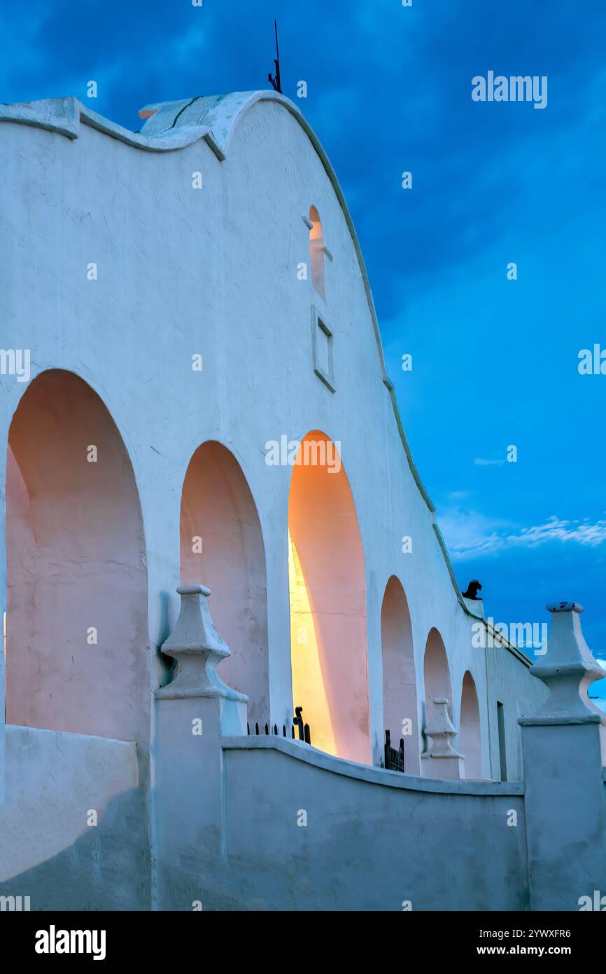 Arches, Mission San Xavier del Bac (founded 1700, current structure ...