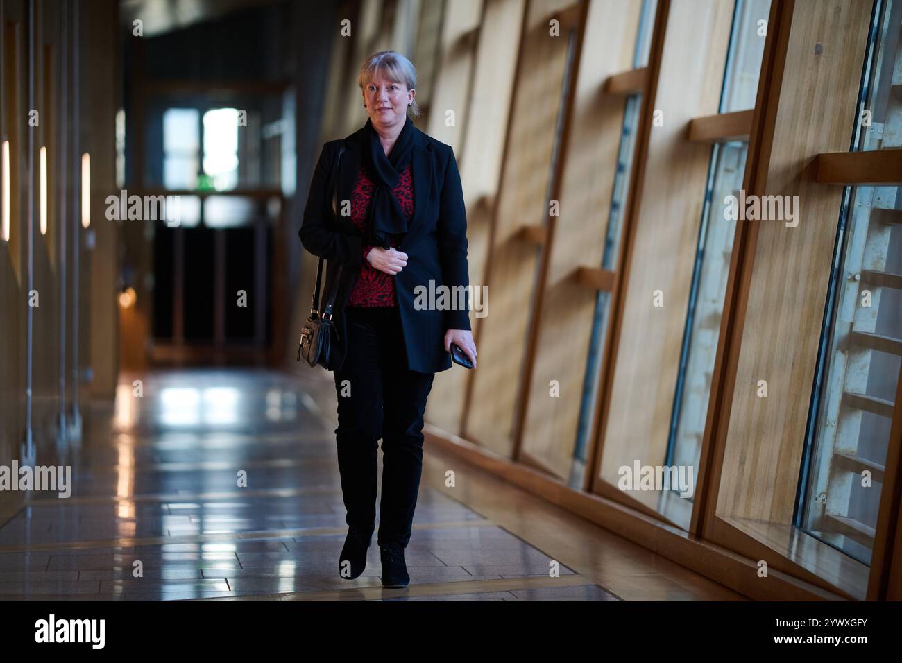 Edinburgh Scotland, UK 12 December 2024. Cabinet Secretary for Finance ...