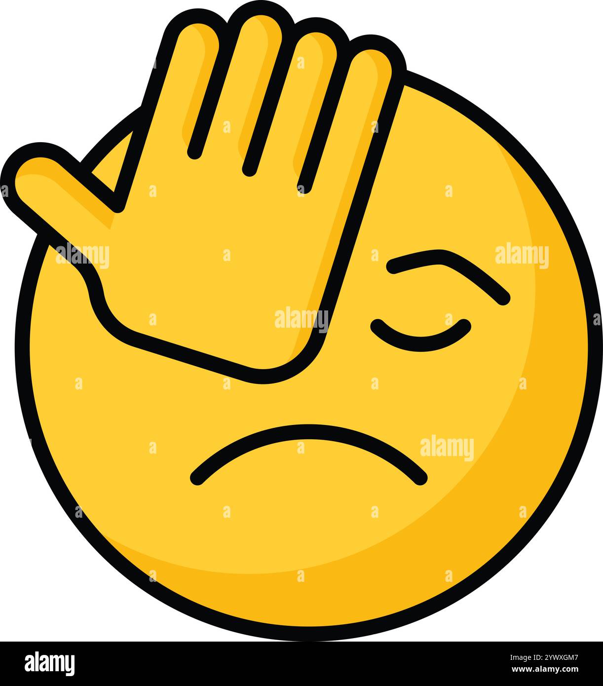 Facepalm emoji hi-res stock photography and images - Alamy