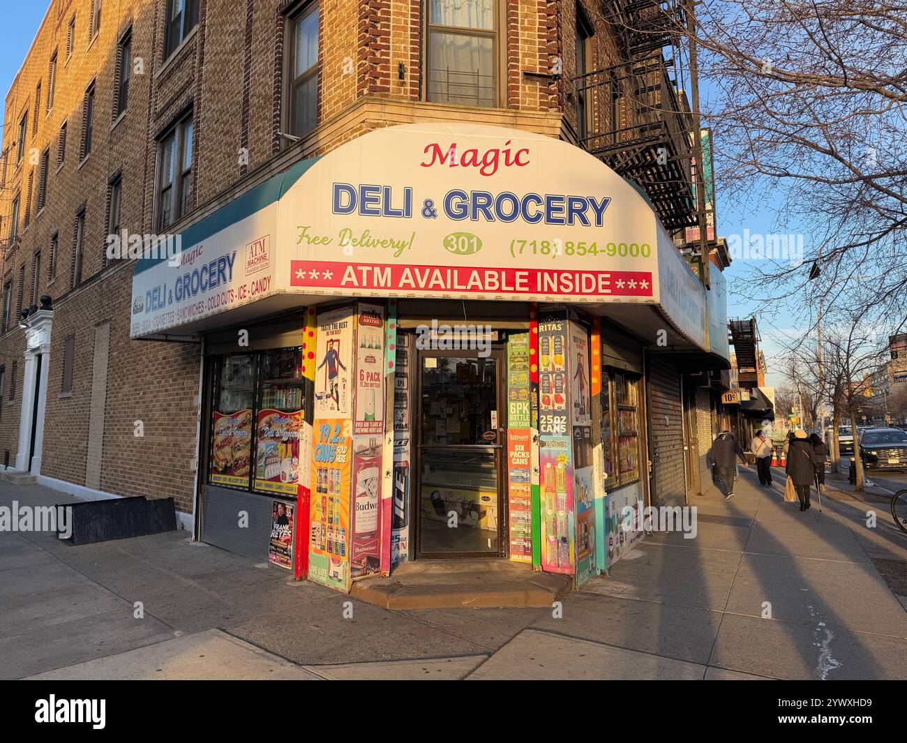 Small bodega type market on Church Avenue in the Kensington ...
