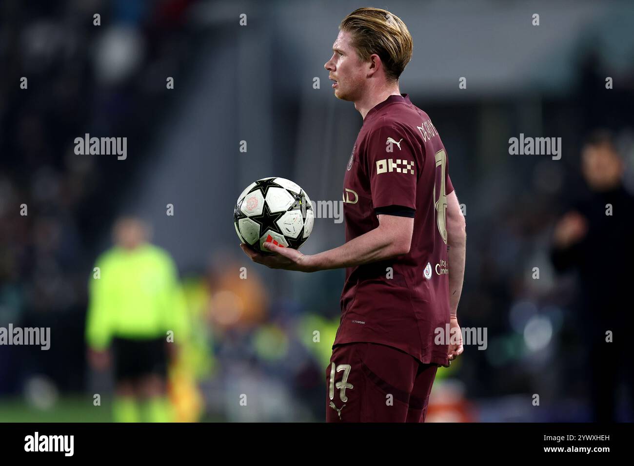 Torino, Italy. 11th Dec, 2024. Kevin De Bruyne of Manchester City FC ...