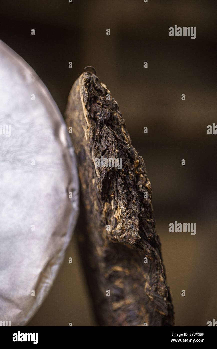 A Detailed CloseUp View of Unique and Textured Natural Materials in ...