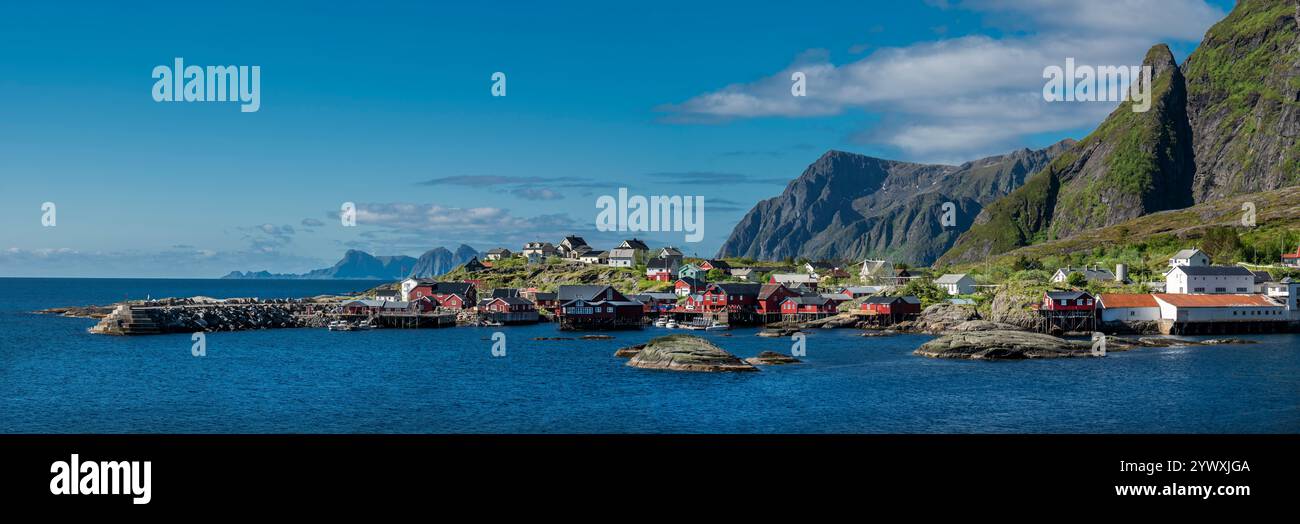 Landscape at Å, Moskenes, Lofoten Islands, Norway Stock Photo - Alamy